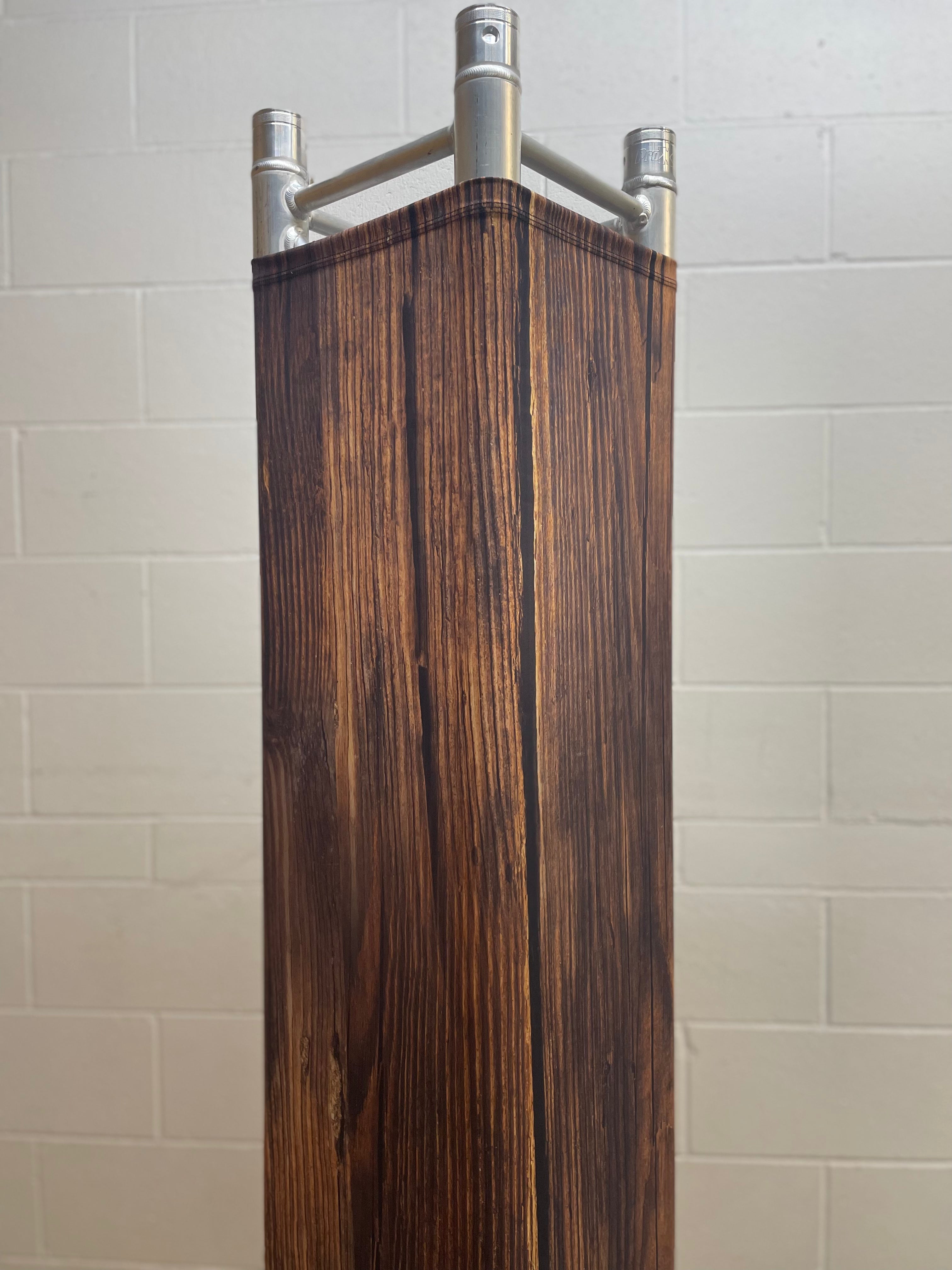 Wood Plank Printed Truss Covers - 12"x12" Box Truss | StretchyScreens